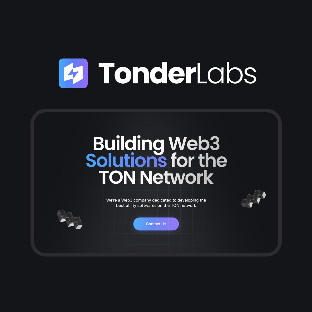 TonderLabs - Building Web3 Solutions for the TON Network